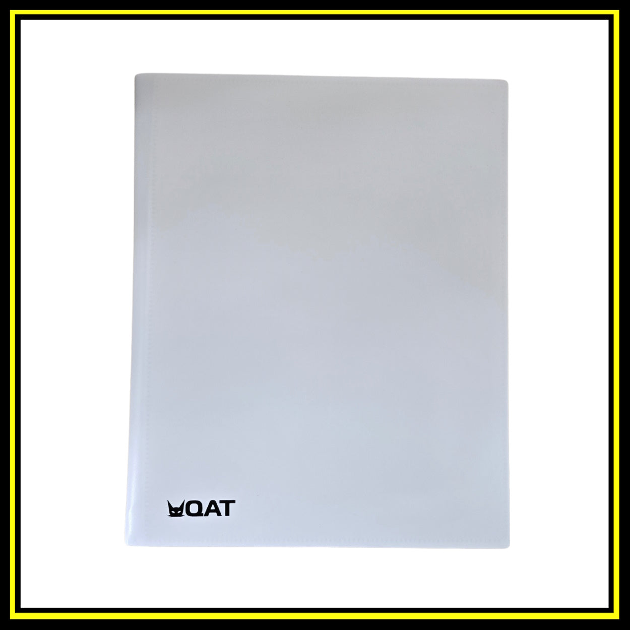 9-Pocket Album with leather strap. – QAT Card Sleeves & Accessories